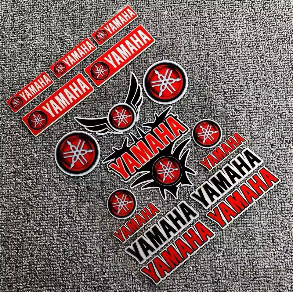 Yamaha Stickers (17pc) – Lot10